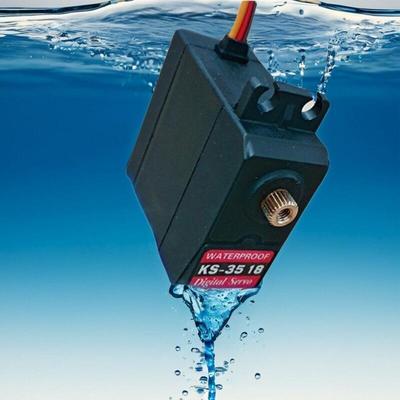 KS-3518数字舵机大扭力20kg金属齿全防水攀爬车机械臂机器人包邮