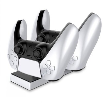 For PS5 Controller Charger Dock Dual Type-C Charging Stand S