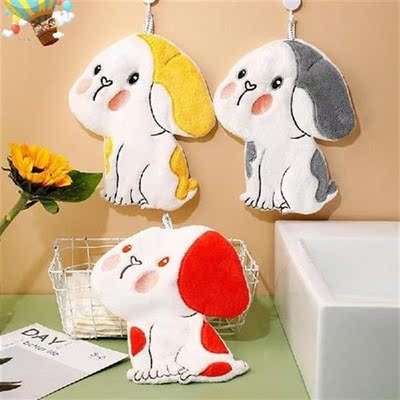 Cartoon Hand Towel Hanging Small Hand Towel Fadeless With