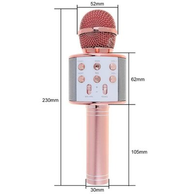 Bluetooth-compatible mic Wireless Handheld Microphone Hifi S