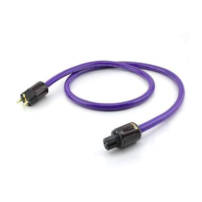 Audiophile Power Cord with P-079E/C-079 plated gold EU power
