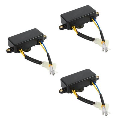 3X 2KW-3KW Gasoline Generator Parts AVR Single-Phase Automat
