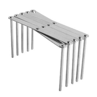 Stainless Steel Plate Holders Kitchen Dish Storage Rack