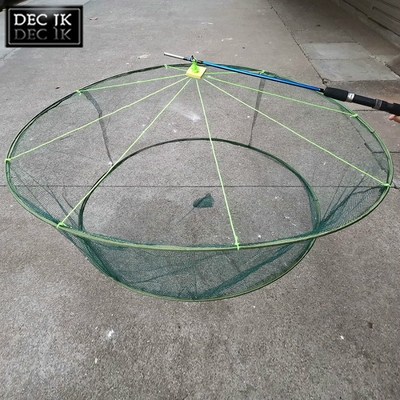Drop Fishing/Landing Net Crayfish/Shrimp Catcher Tank Castin