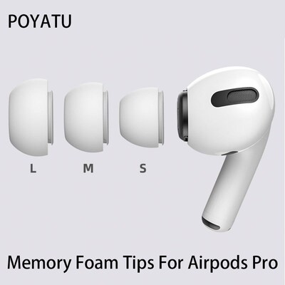 POYATU Anti Slip Earbud For Airpods Pro Accessories Silicon