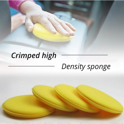 4X Waxing Paint Cleaner Care Shampoo Wax Applicator Sponge C