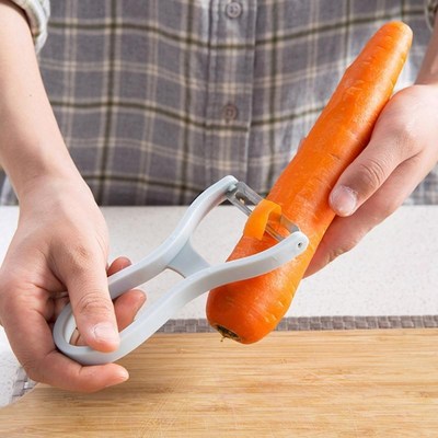 2-in-1 Fruit Peeler Multifunctional Paring Knife Stainless S
