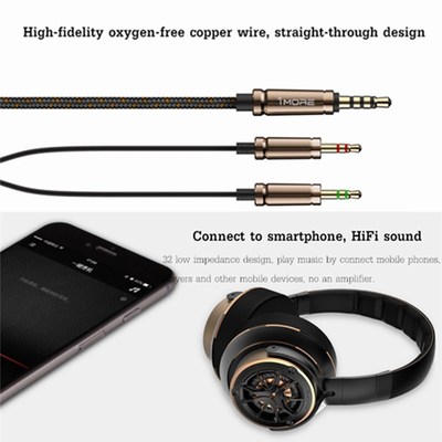 1More H1707 Triple Drivers Units Gaming Headphone HiFi Ster