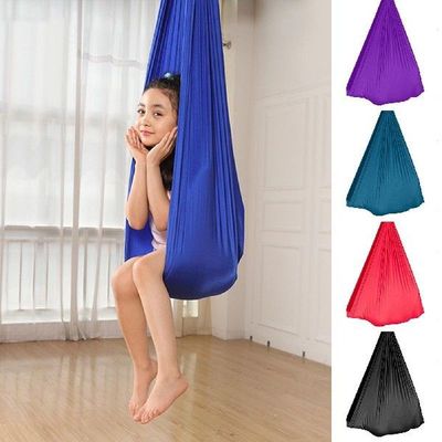 Outdoor Indoor Soft Nylon Elastic Swing Seat Hammock for