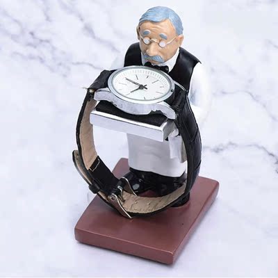 Housekeeper Butler Watch Storage Box Case Glass Cover