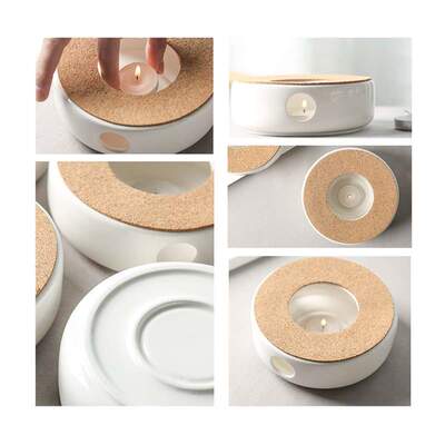 Brief Warm Tea Stove Candle Heating Coffee Milk Warmer Candl