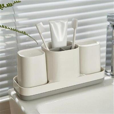 Electric Toothbrush Holder and Gargle Cup Bottle for