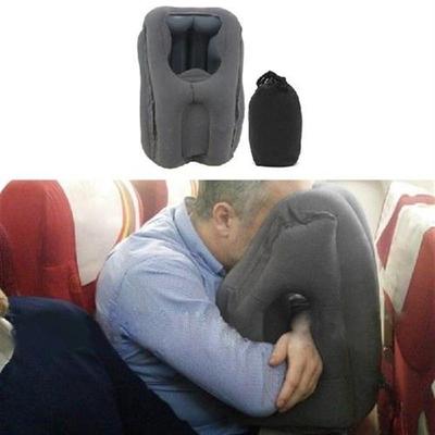 Inflatable Travel Pillow for Airplane Car Train Neck Air