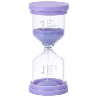 6Pcs Sand Timers 适用于 Kids and Classroom - Big Plastic San