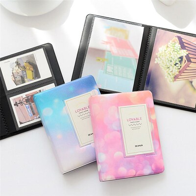 Starry Sky Photo Book Album 64 Pockets 3 Inch For Fujifilm