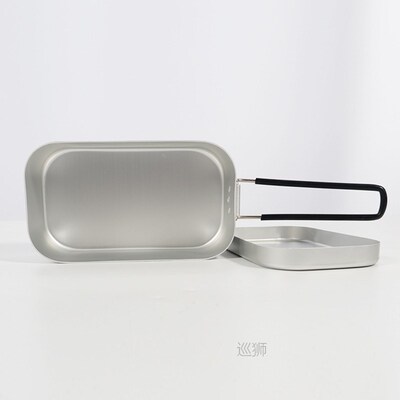Aluminum Alloy Lunch Box Stainless Picnic Box Ourdoor Dinner