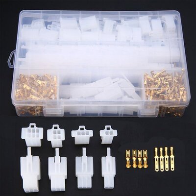 580PCS/Box 2.8mm 2/3/4/6/9Pin For Motorcycle Automotive Elec