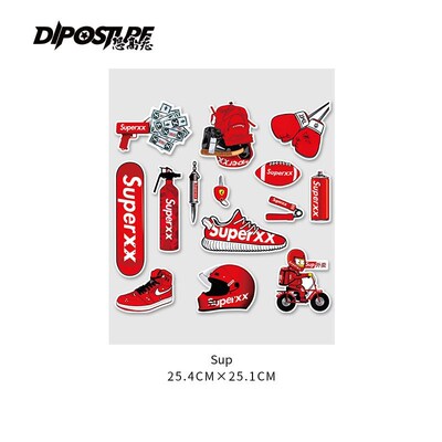 Popular logo sticker car modified motorcycle waterproof body