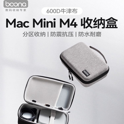 适用于MacminiM4主机鼠标收纳