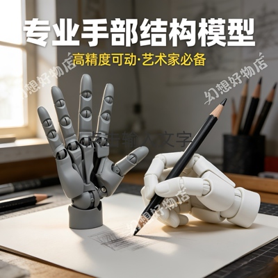 美术生专用：11可动关节手模