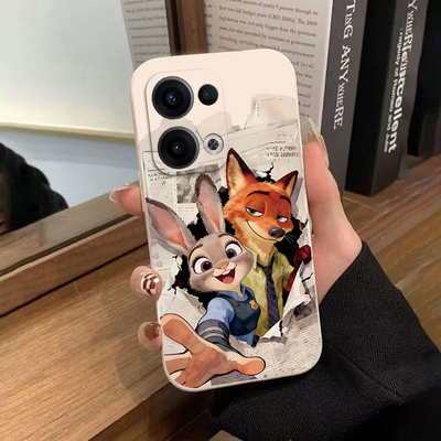 适用OPPOK13TurboPro手机壳k12/11x新款K13s高级感k10活力版k9pro朱迪防摔k7尼克oppor15疯狂动物城oppor17