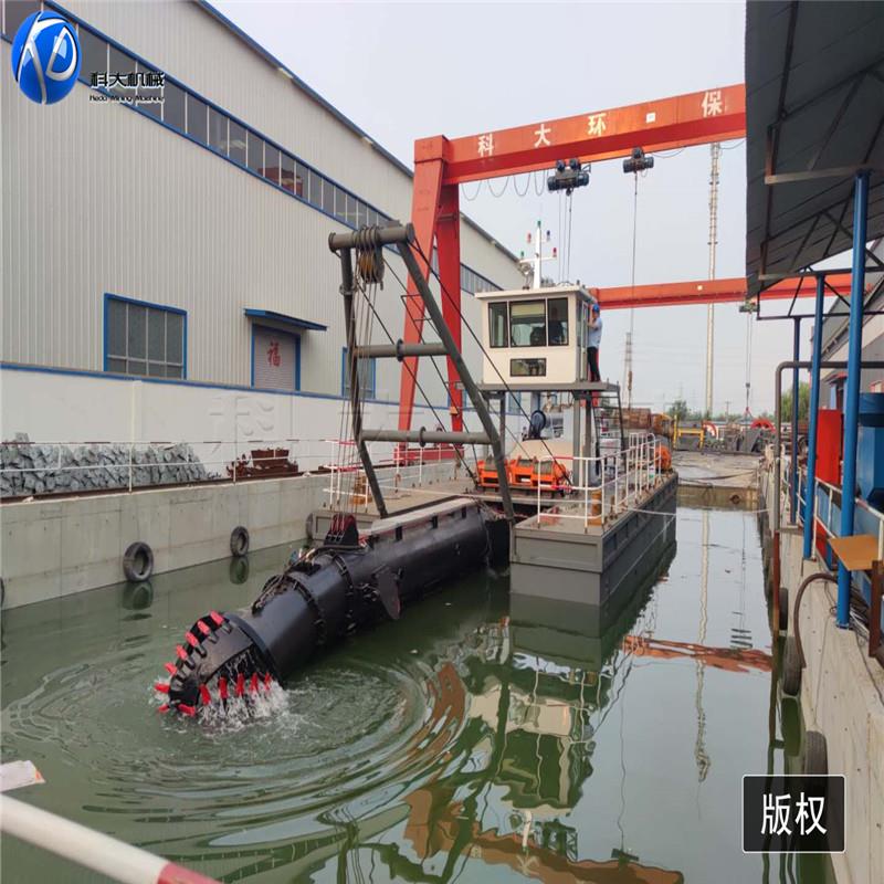 12寸水库淤泥清理机械船河道抽泥沙船绞吸式挖泥清淤抽沙挖沙船