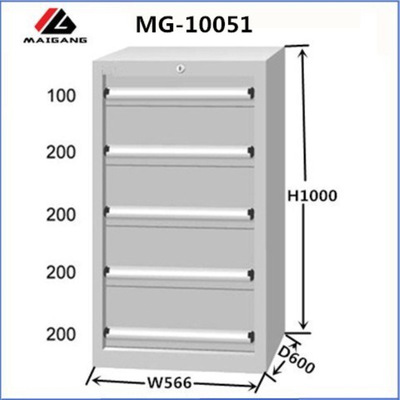 麦冈10051电子元件收纳盒五金零件柜抽屉式标准工具柜现货供应