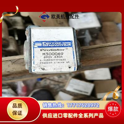 罗兰熔断器m300069  690V 630A27个按个议价