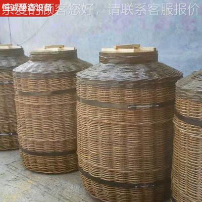 工质酒海统工艺 果酒饮LJG料储存传容器 多种规格 木手1吨条编酒