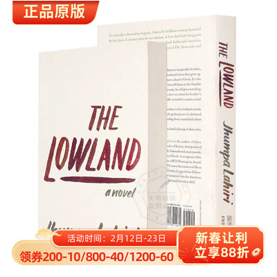 低地 英文原版 The Lowland Jhumpa Lahiri著 为了他的信念将改变他最亲爱的人的未来：新婚、妻子 平装 进口书