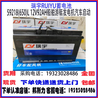 瑞宇RUIYU蓄电池发电机汽车启动