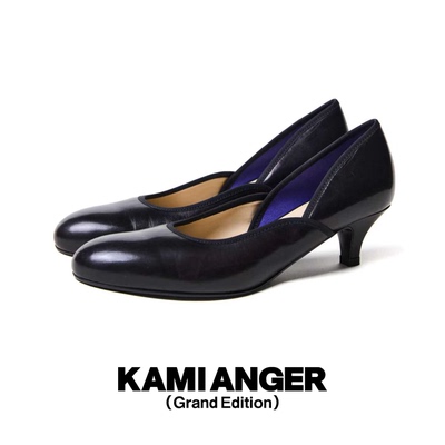 KAMIANGER杏仁头高跟鞋