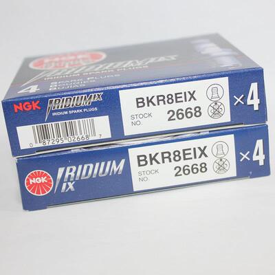 NGK铱金BKR8EIX 2668火花塞适用卡宴途锐Q7 SQ5 A6L 3.0T途欢Q5