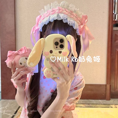 奶兔姬*甜心物语/ 可爱Lolita发带手作软妹KC头饰洛丽塔小物发夹