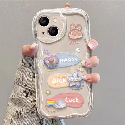 三星s24手机壳立体公仔兔子