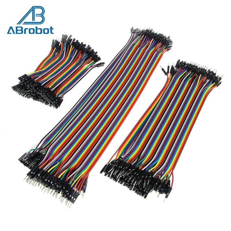 40P杜邦线 双头1P-1P 彩色排线 公对公 公对母 母对母 10接线端子