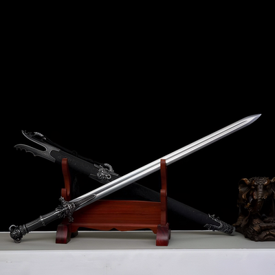 龙泉刀剑宝剑龙渊天玑剑收藏摆件带鞘古风宝剑刀剑冷兵器未开刃