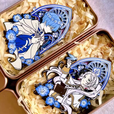 葬送的芙莉莲周边醉花阴金属徽章