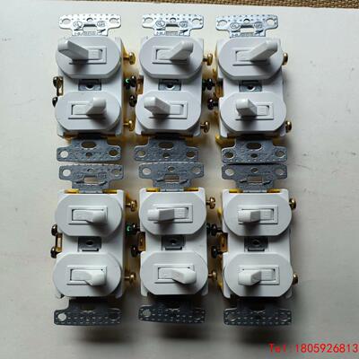 【非标价】HUBBELL荷宝美标双控拨动开关15A120V