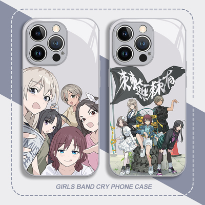 哭泣少女手机壳适用小米系列