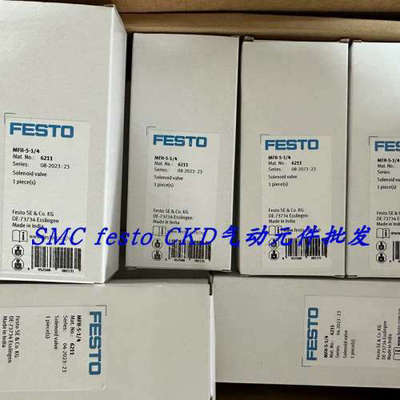 议价费斯托FESTO 压力开关 SDE5-D10-O-Q6E-P-K 542890