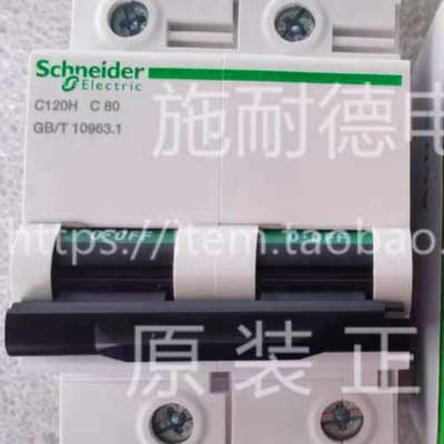 议价C120H 2P C100A A9N19817微型断路器