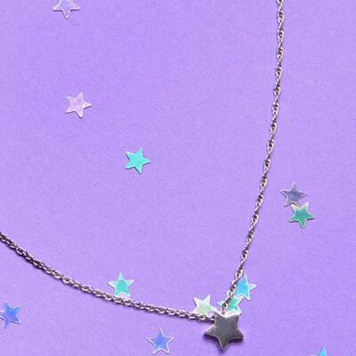 【】Olivia Rodrigo娅娅官网GUTS巡演周边星星项链详询