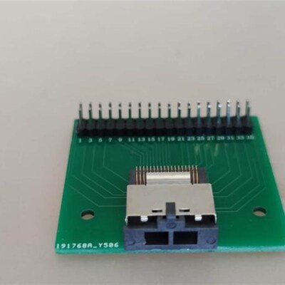 精选Mini SAS线测试板SFF 8087测试母座SFF 8088 SAS线36P母头连