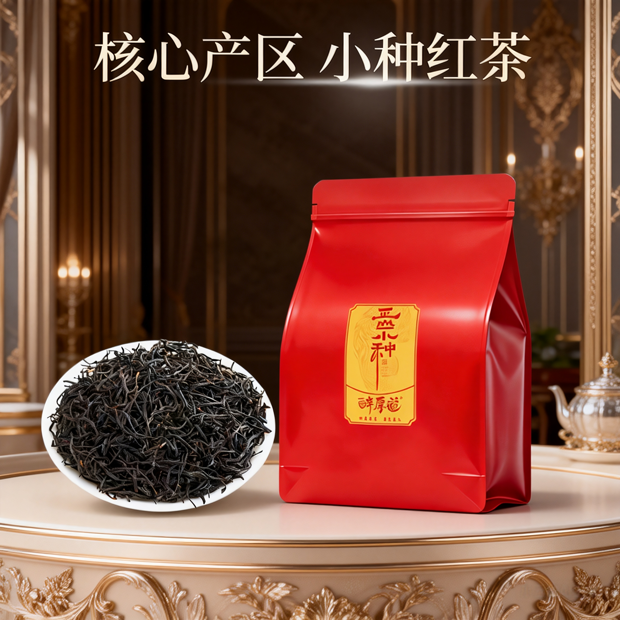 小种武夷红茶 2026新茶 春茶 桂圆香口粮茶浓香型茶叶 小种茶叶