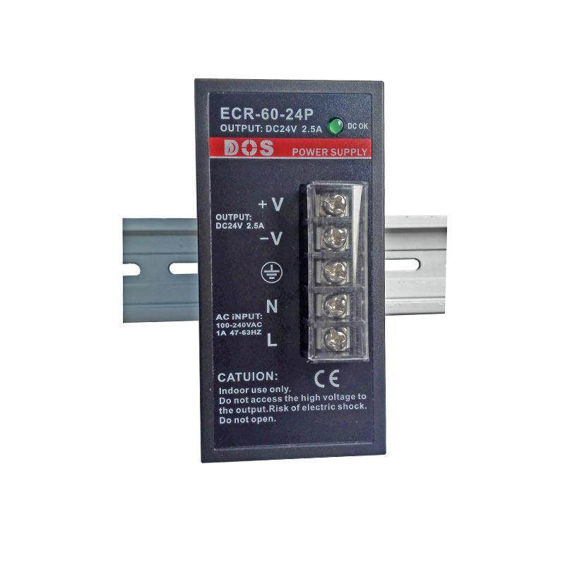 新款导轨式开关电源供应器ECR-60-24P足功率24V2.5A质保三年_虎窝淘