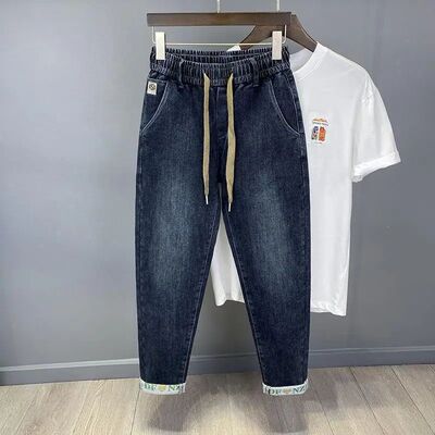 Harajuku Fashion Men's Printed Cargo Vintage Harem Pants Ela