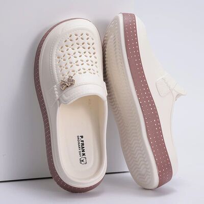 Eyriphy Size: 36-37 to 40-41 Women's Cave Shoes New Flat Sli