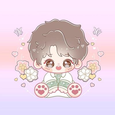Q版手绘头像定制明星周边卡通动漫oc人设约稿情侣真人照片转漫画