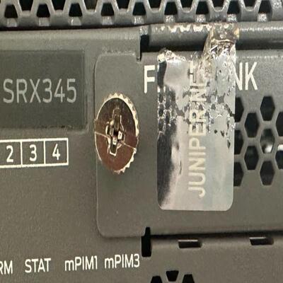 SRX345-SYS-JB-2AC 防火墙 现货 轻微使用痕